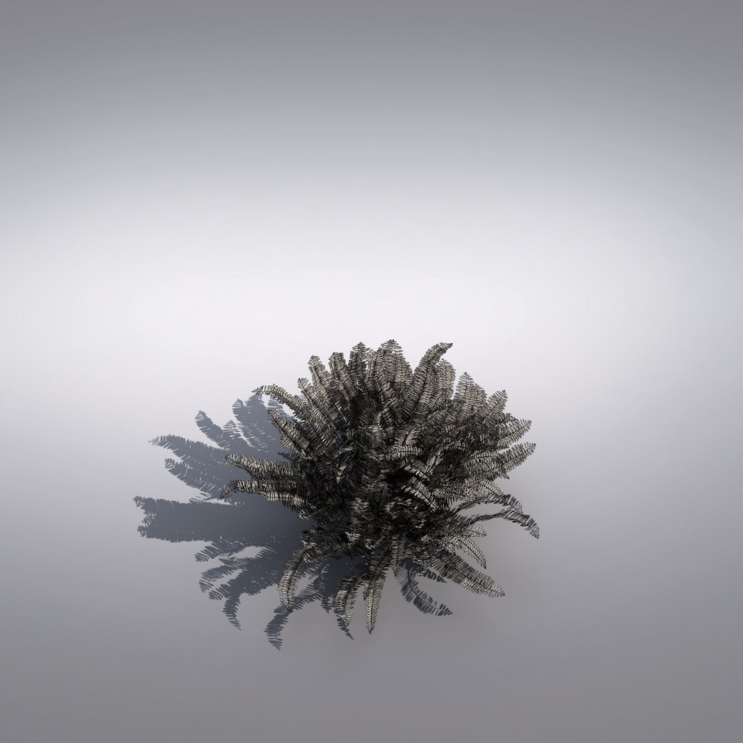 3d Realistic Plants Bush
