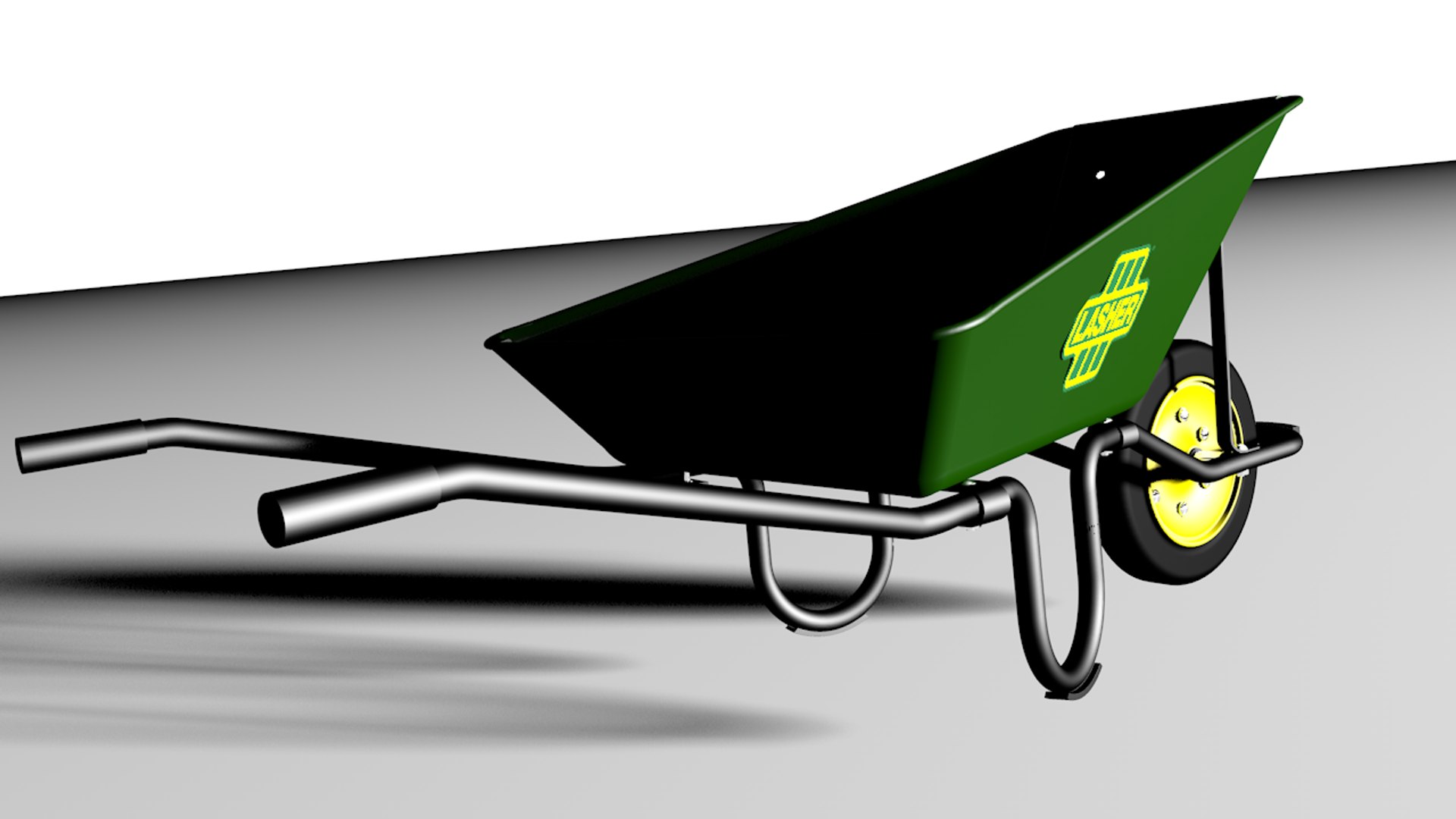 modelo 3d Lasher Wheelbarrow - TurboSquid 2104998