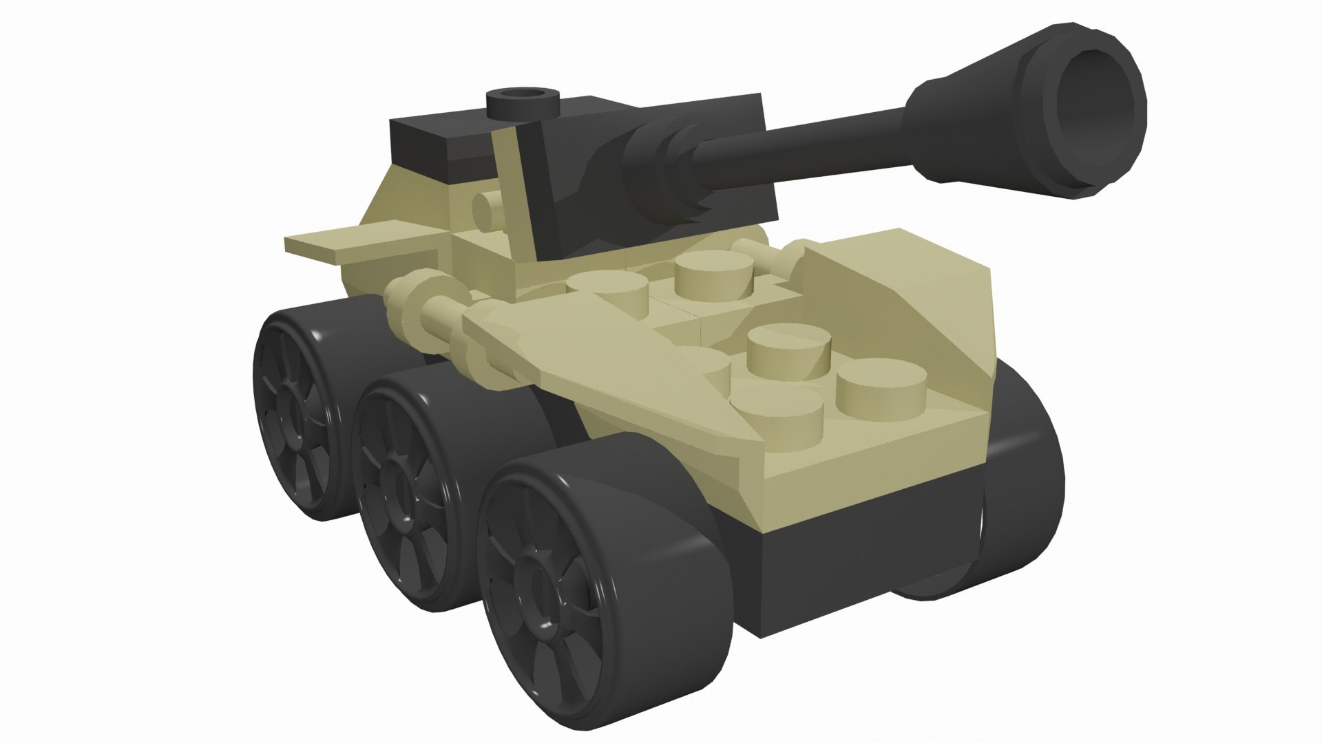 Military Vehicle Block Car Pack 3D Model - TurboSquid 1802498