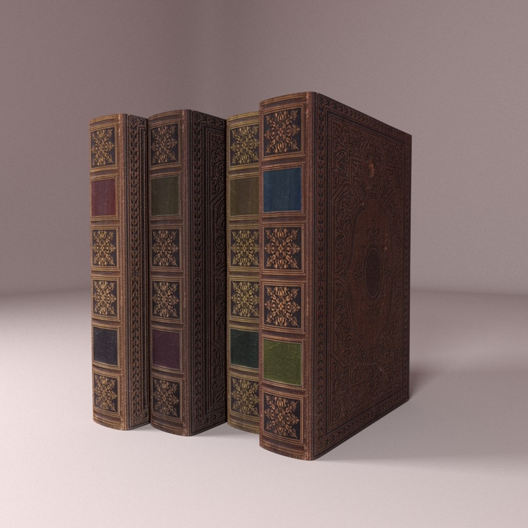 3D old book model - TurboSquid 1399048