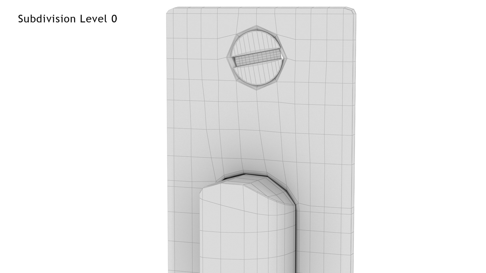 Door Lock Latch Steel V02 3D Model - TurboSquid 1730459