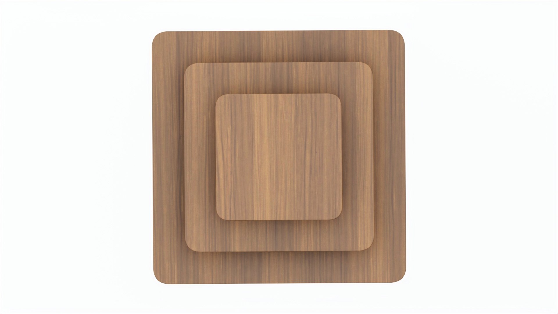 Free Square Table Three Tier 3D Model - TurboSquid 2224791