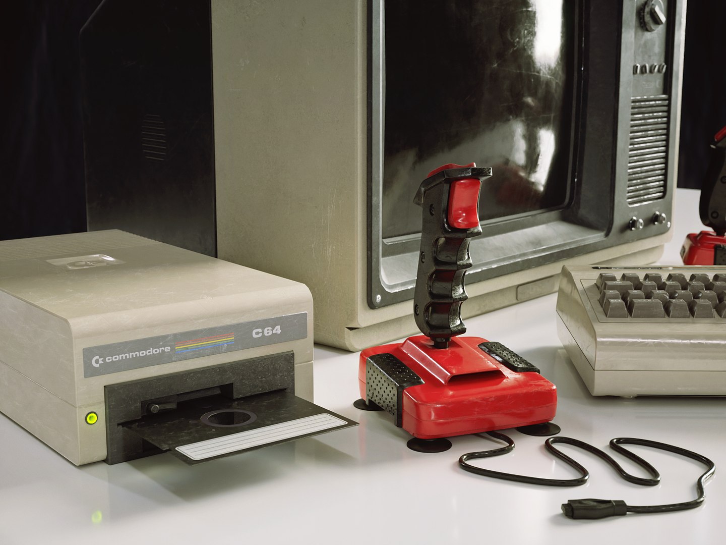 3D C64 Scene Model - TurboSquid 1571386