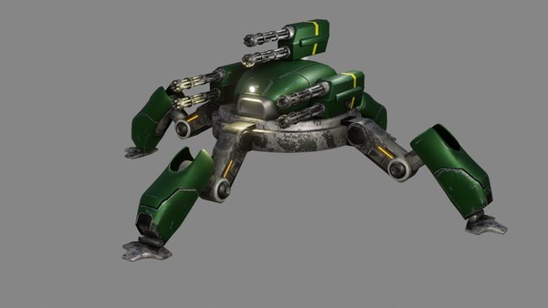 Robot Spider Blender Models for Download | TurboSquid