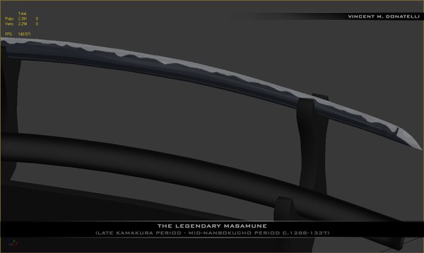 3d fantasy masamune 512 model