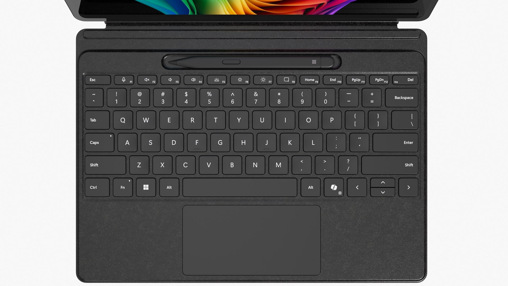 3D Microsoft Surface Pro 2024 11th Edition Black Rigged Animated Model ...