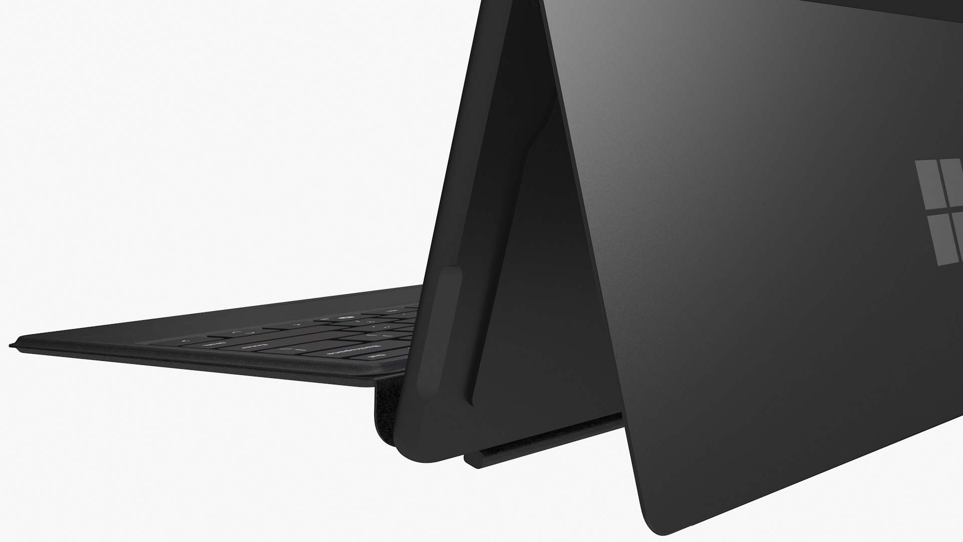 3D Microsoft Surface Pro 2024 11th Edition Black Rigged Animated Model ...