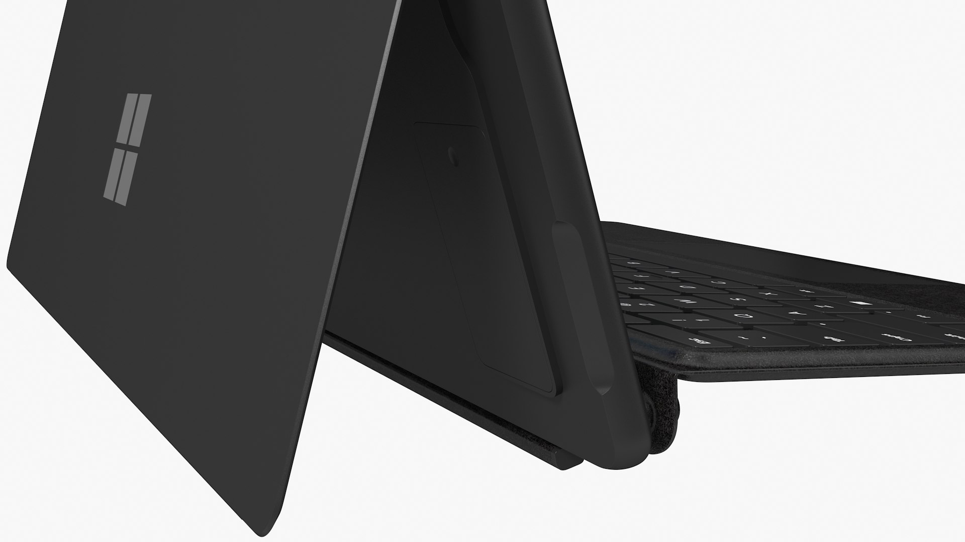 3D Microsoft Surface Pro 2024 11th Edition Black Rigged Animated Model ...