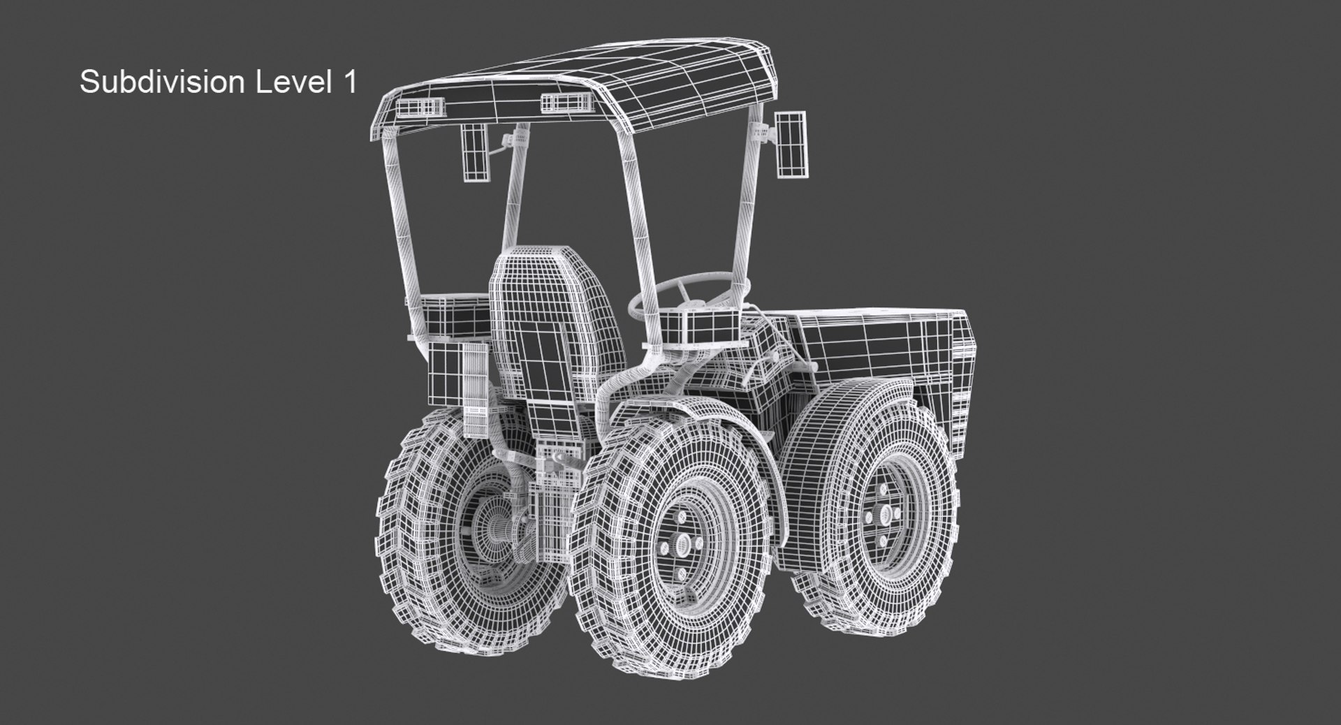 3d w4000 small tractor