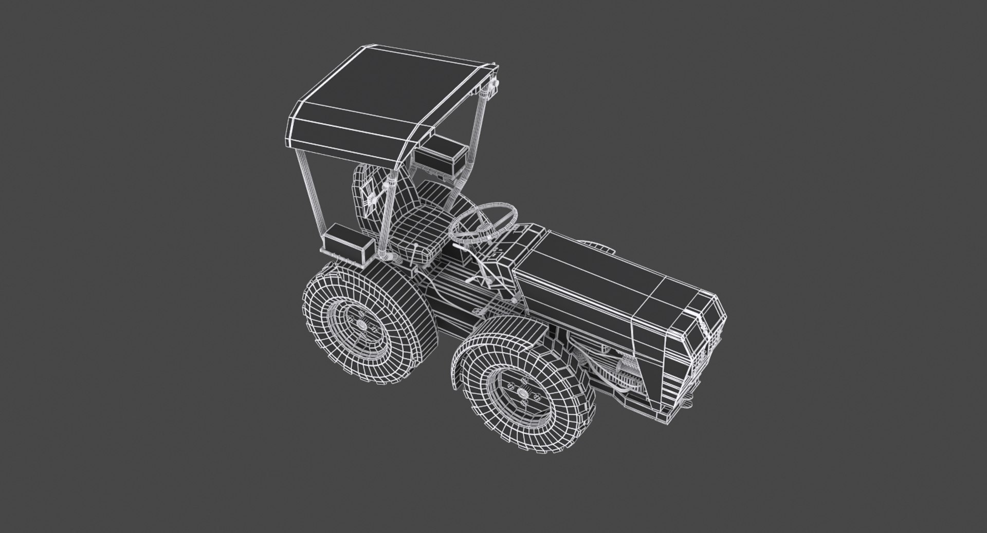 3d w4000 small tractor