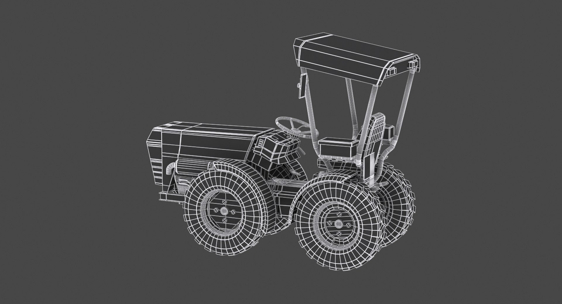 3d w4000 small tractor
