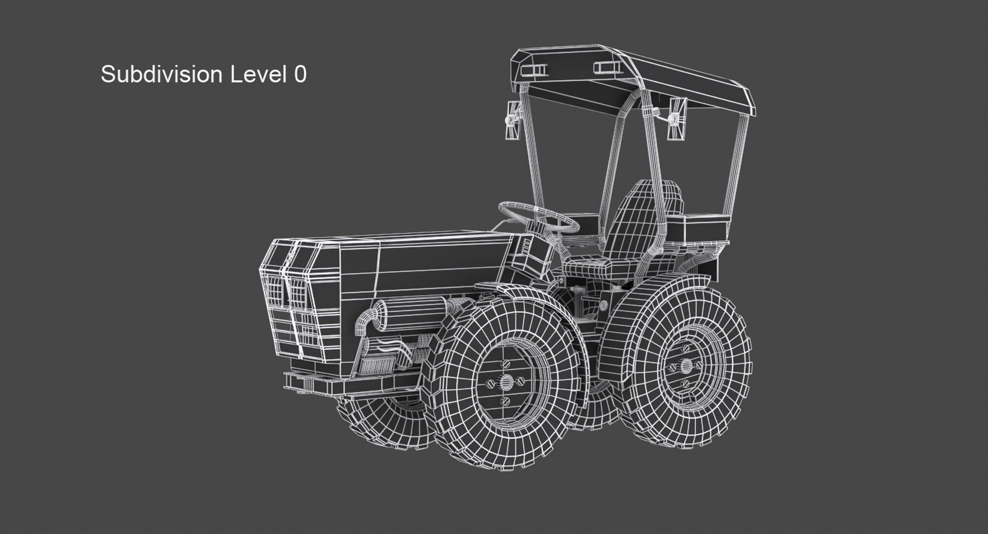 3d w4000 small tractor