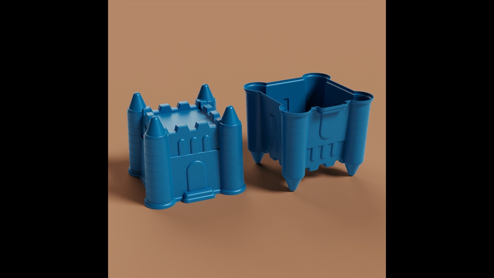 3D Model Sandcastle Mould - TurboSquid 2412460