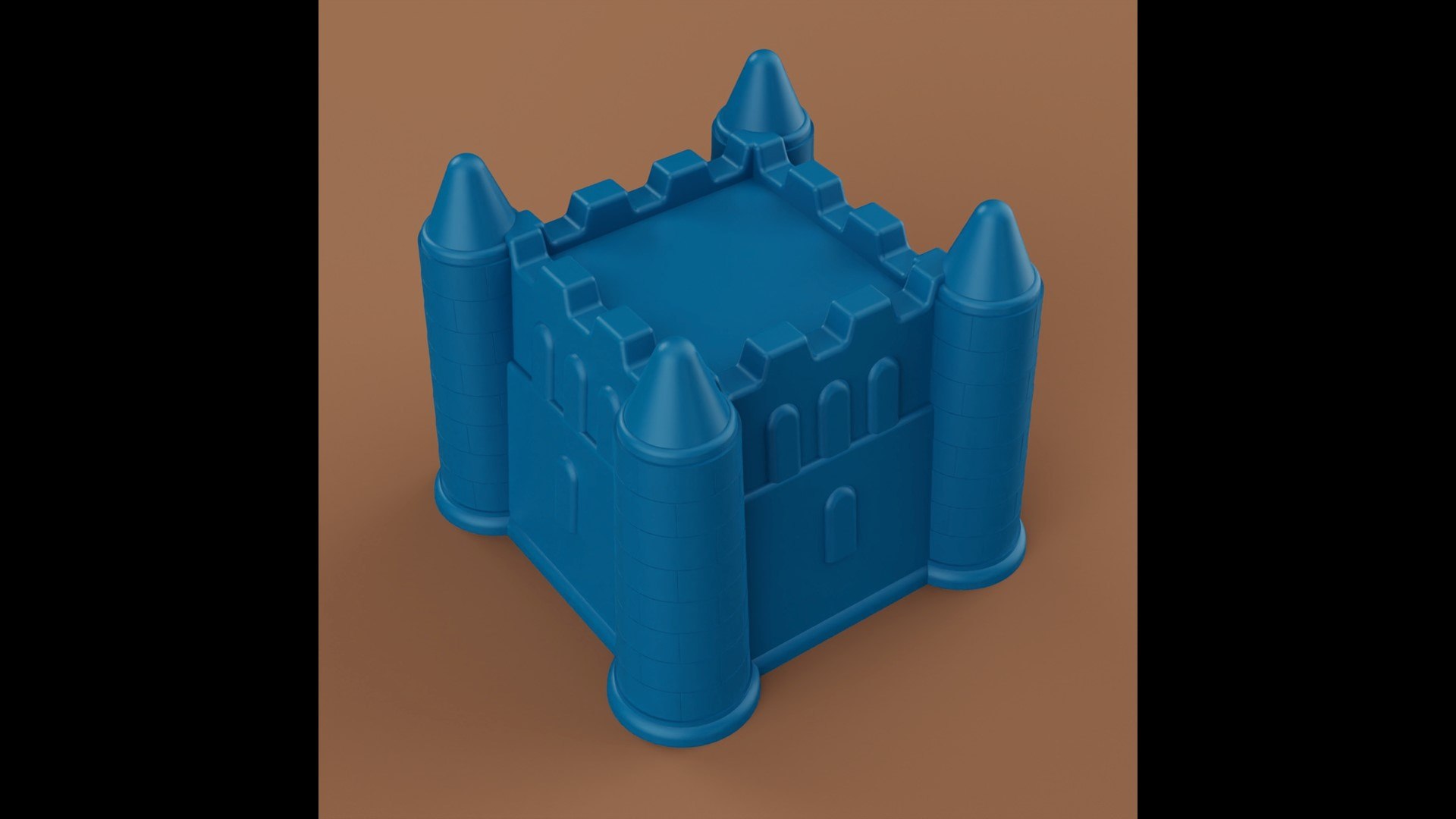 3D Model Sandcastle Mould - TurboSquid 2412460