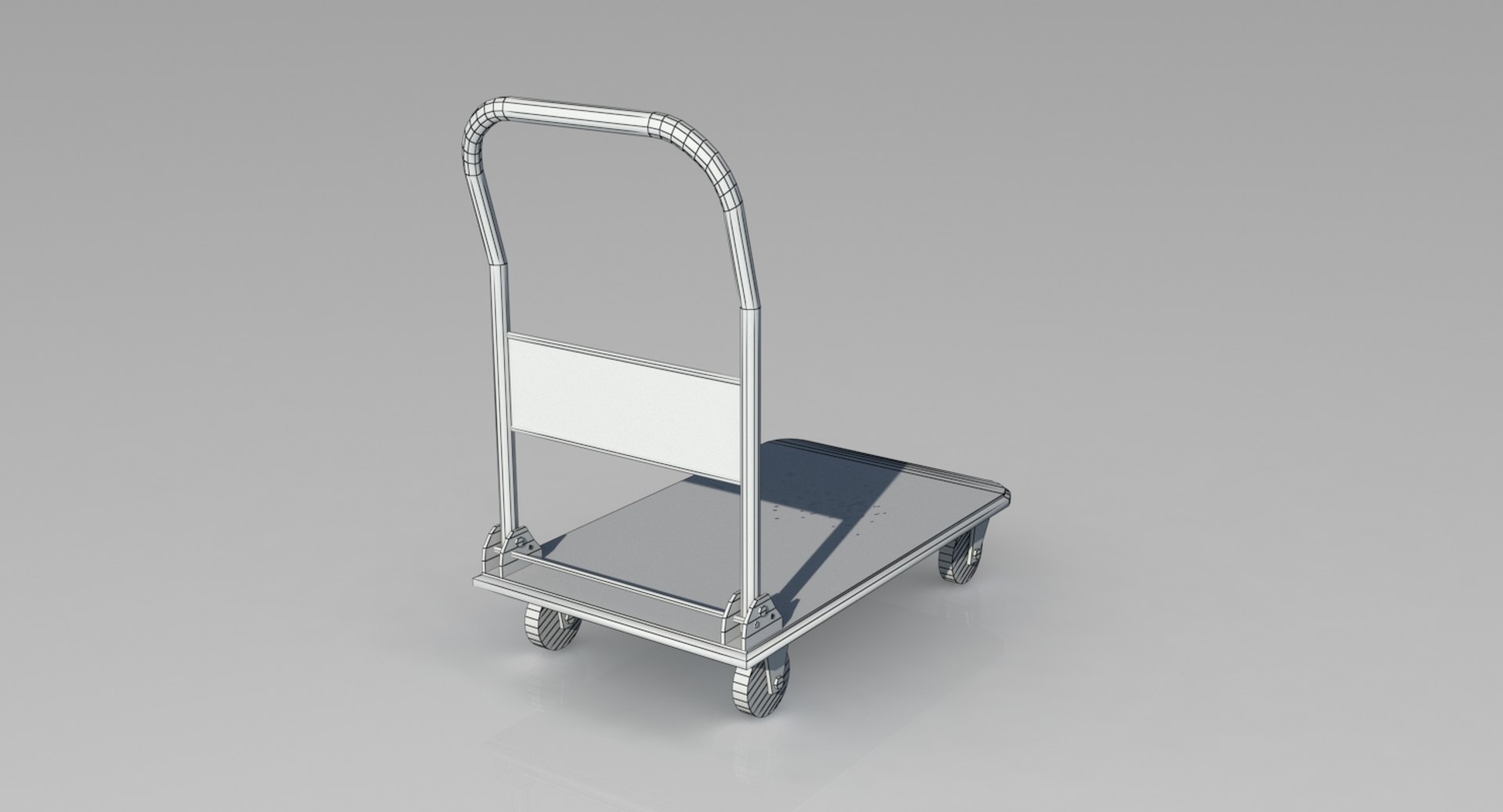 3D modeled cart - TurboSquid 1228599