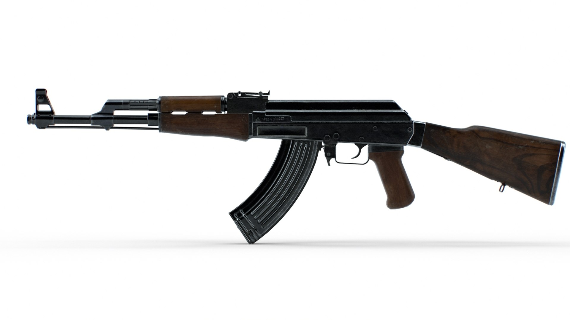 Ak-47 Rifle Ak Model - TurboSquid 1713731