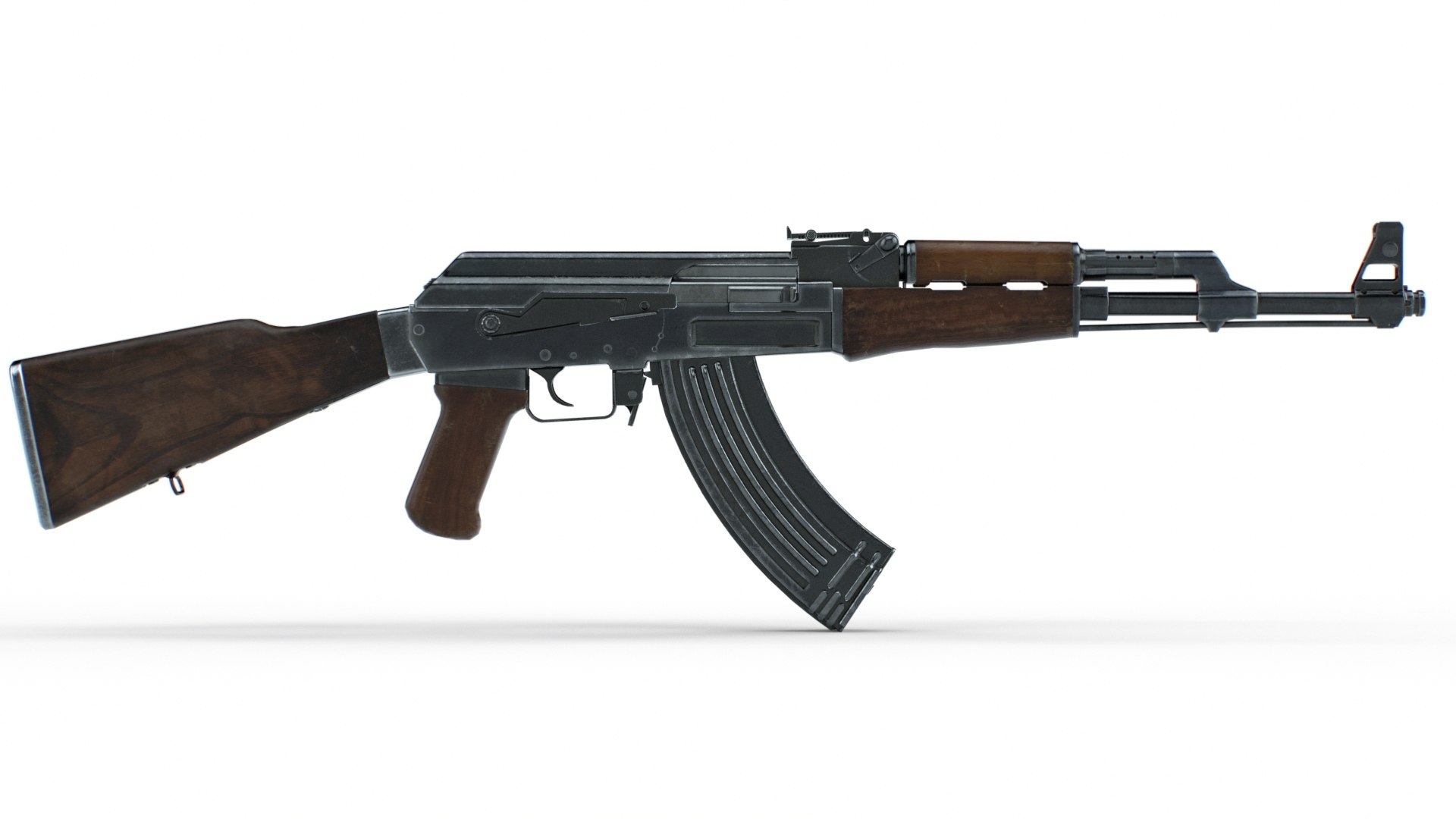 Ak-47 Rifle Ak Model - TurboSquid 1713731