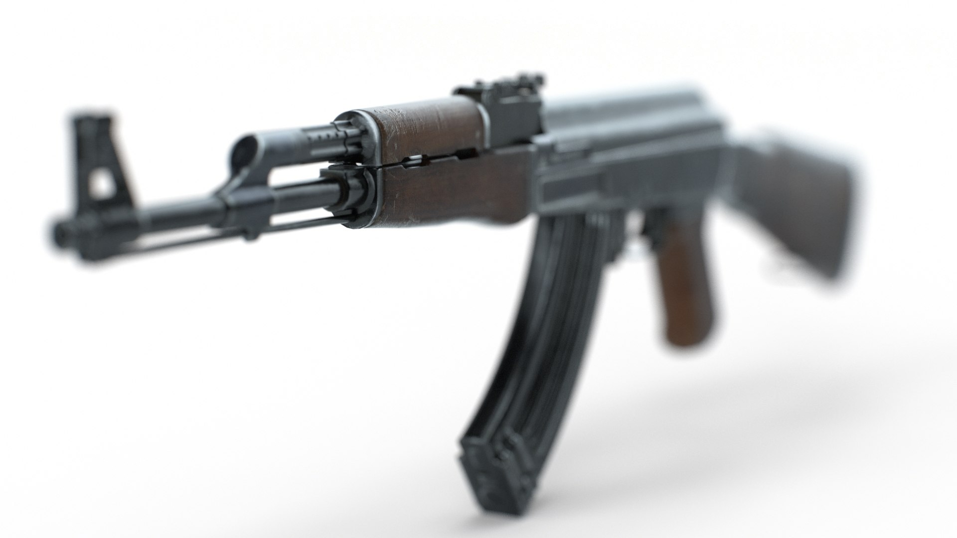 Ak-47 Rifle Ak Model - TurboSquid 1713731
