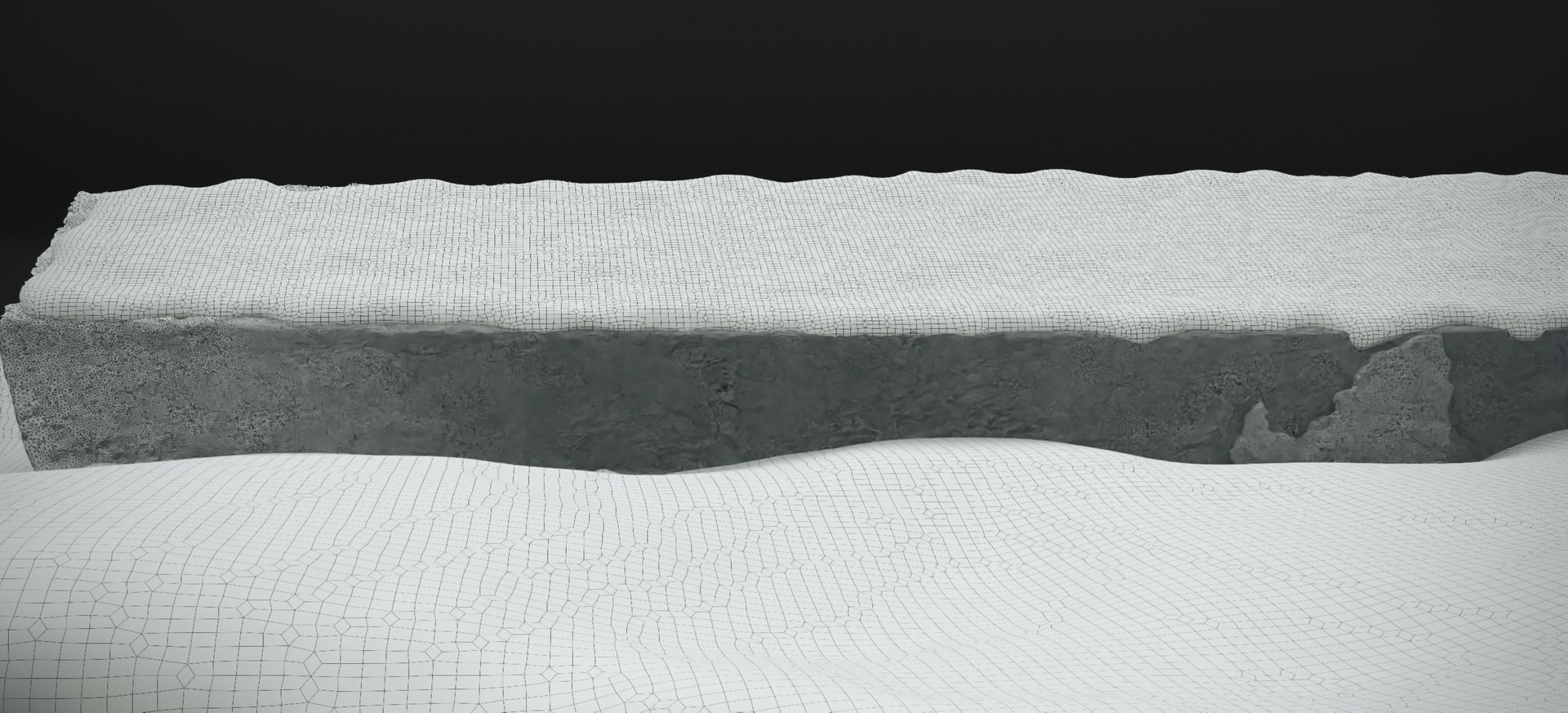 SNOW ROCK WALL A 2022 RAW 3D Model - TurboSquid 1980820