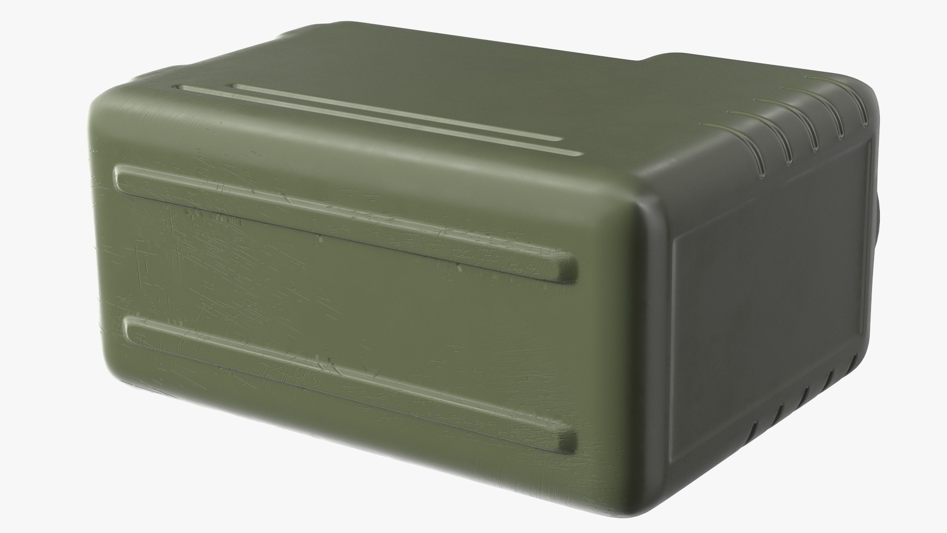 Military Style Water Canister Green 3D Model - TurboSquid 2413188