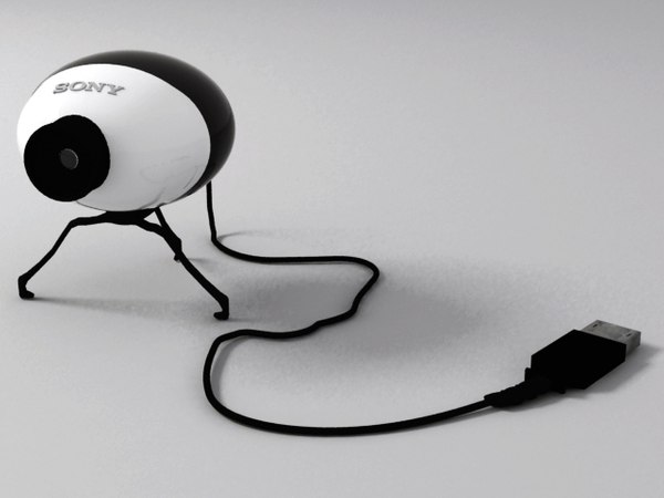 sony webcam 3d model