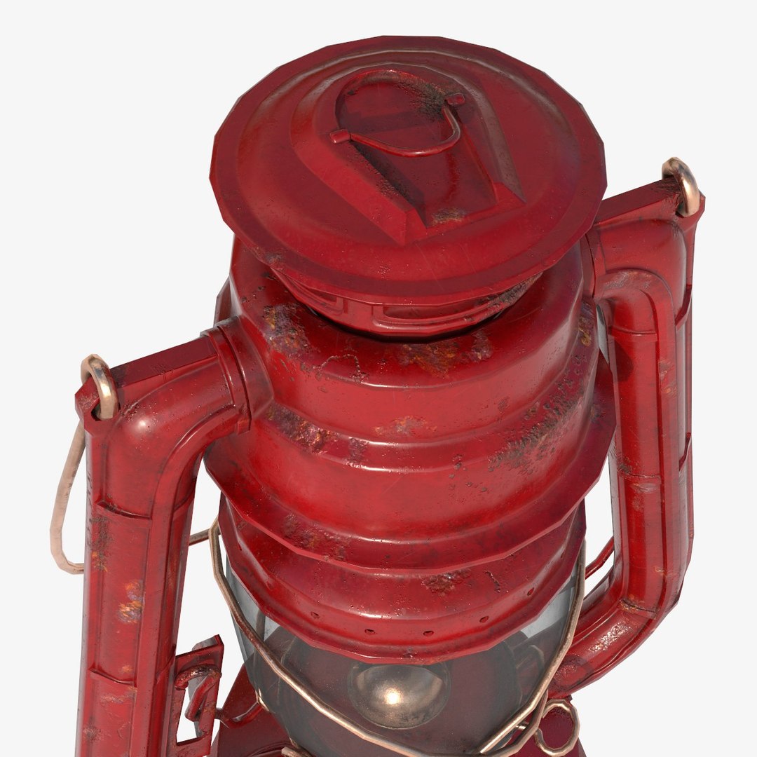 Realistic Oil Lantern 3D Model - TurboSquid 1387613