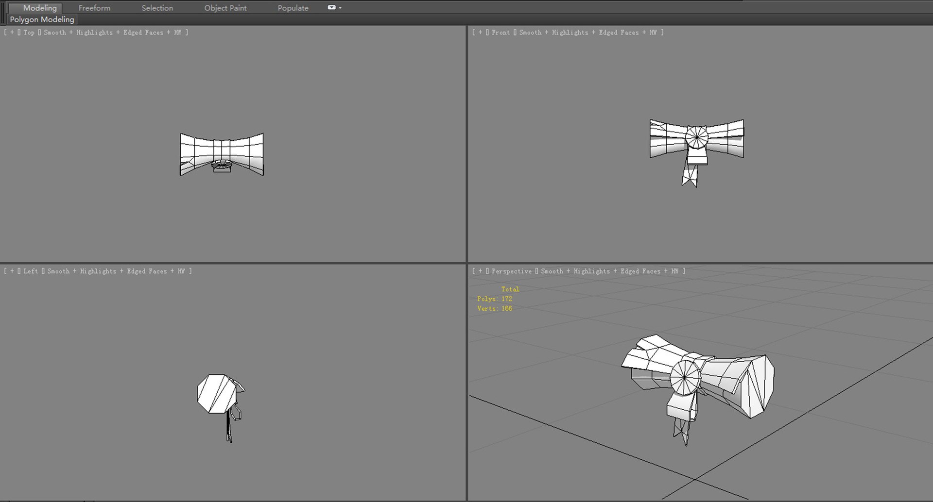 3D Cartoon Scroll - Letter Low-poly 3D Model Model - TurboSquid 1961958