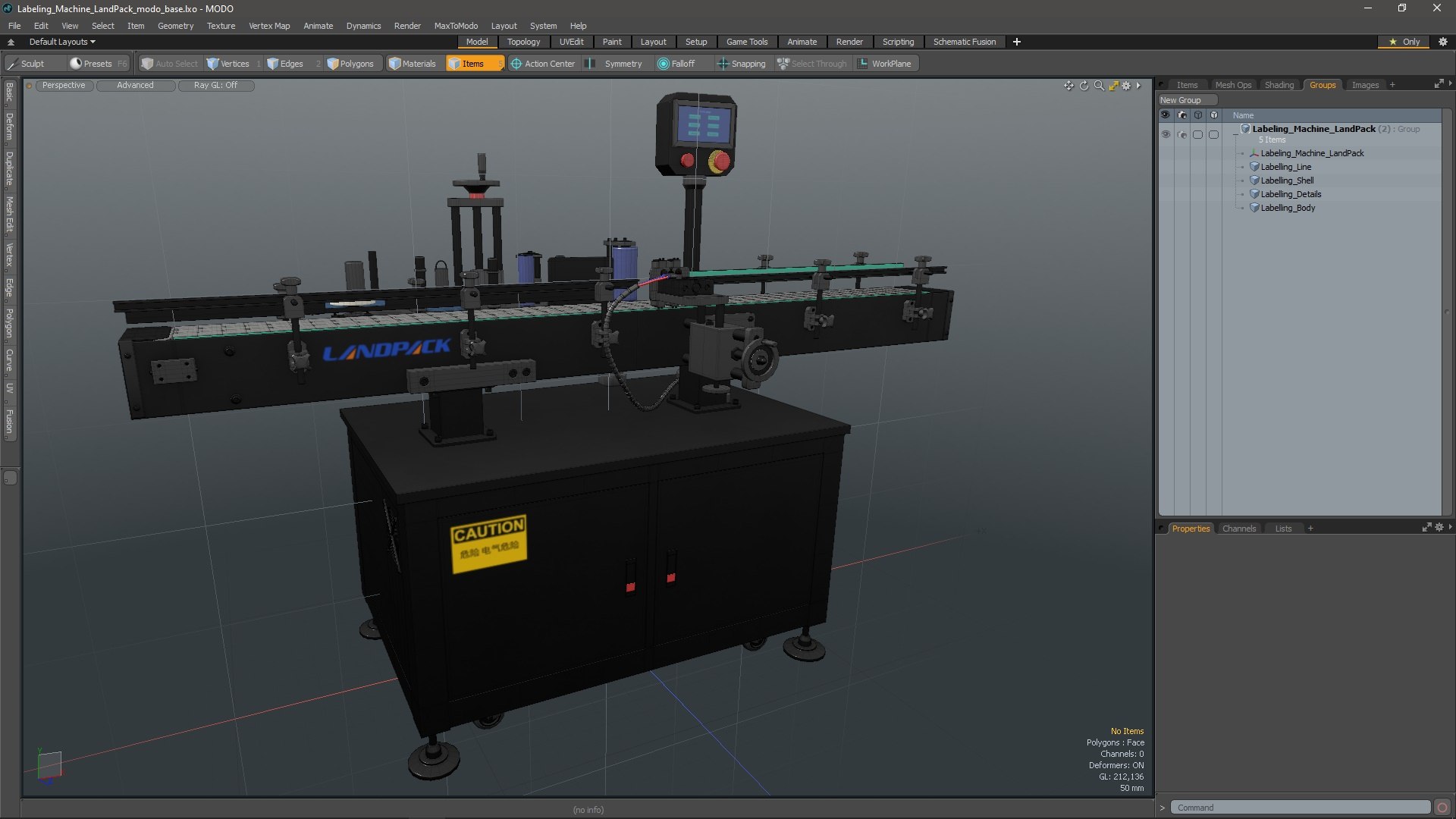 Labeling Machine LandPack 3D Model - TurboSquid 2256426