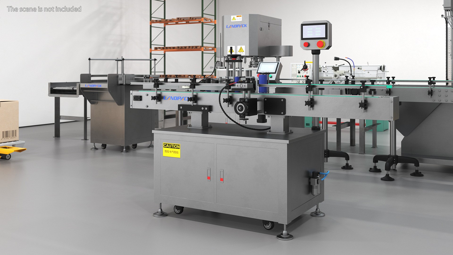 Labeling Machine LandPack 3D Model - TurboSquid 2256426