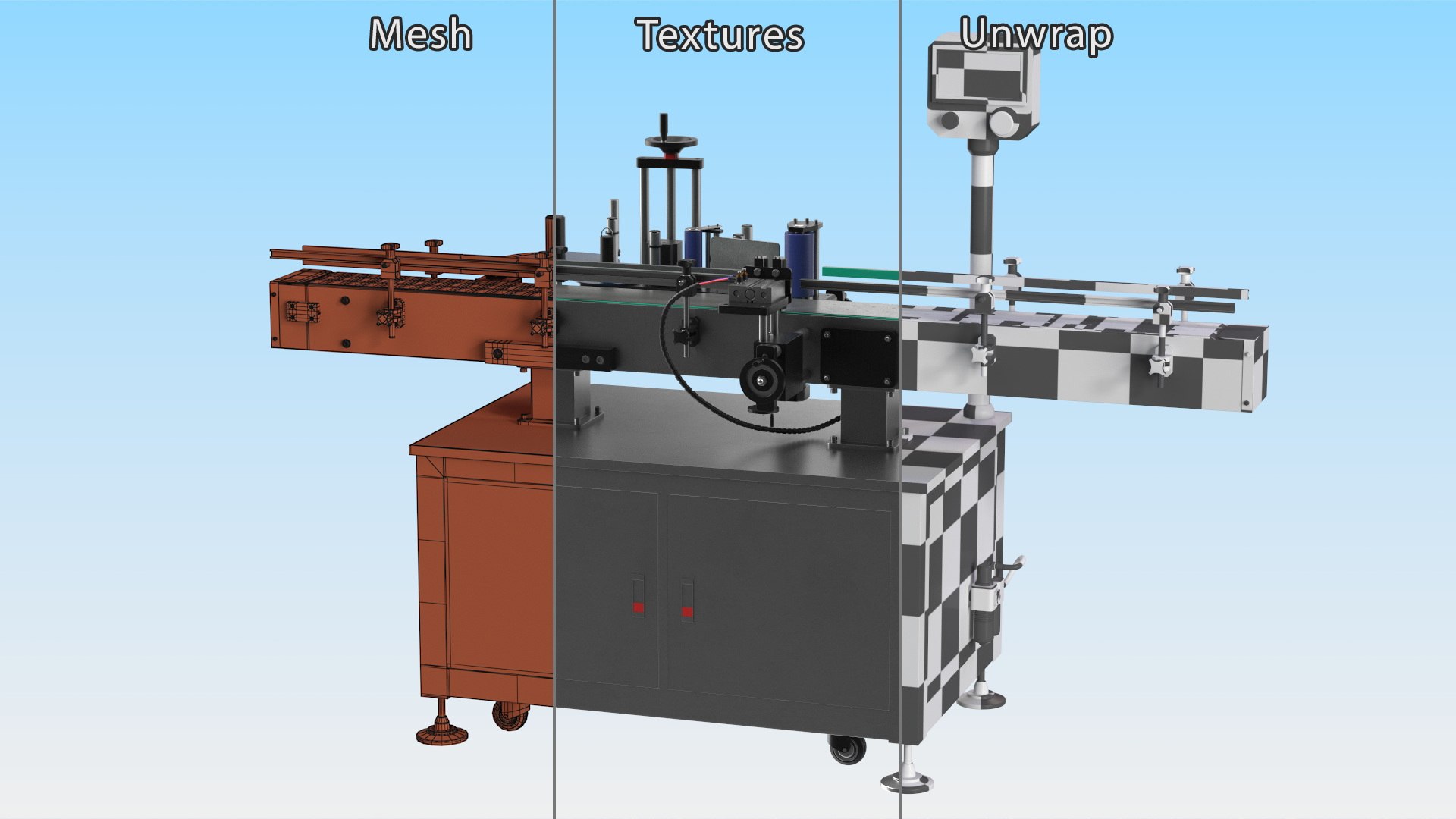 Labeling Machine LandPack 3D Model - TurboSquid 2256426