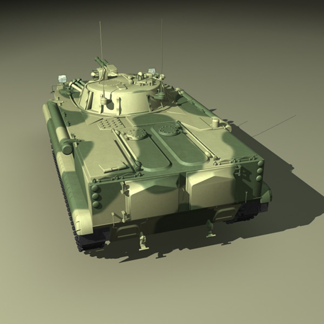 3d Bmp-3 Russian Russia Model