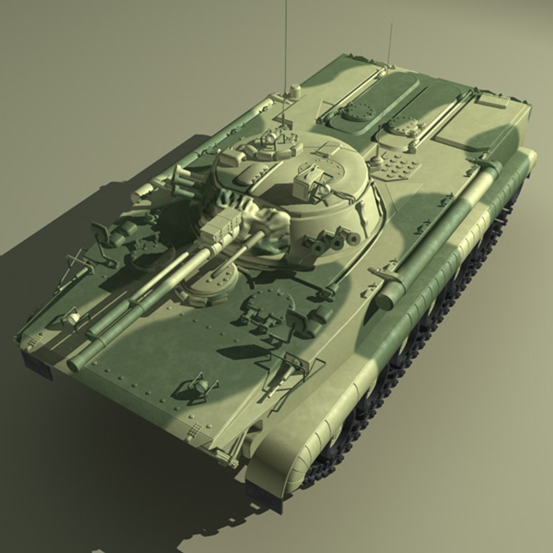 3d Bmp-3 Russian Russia Model