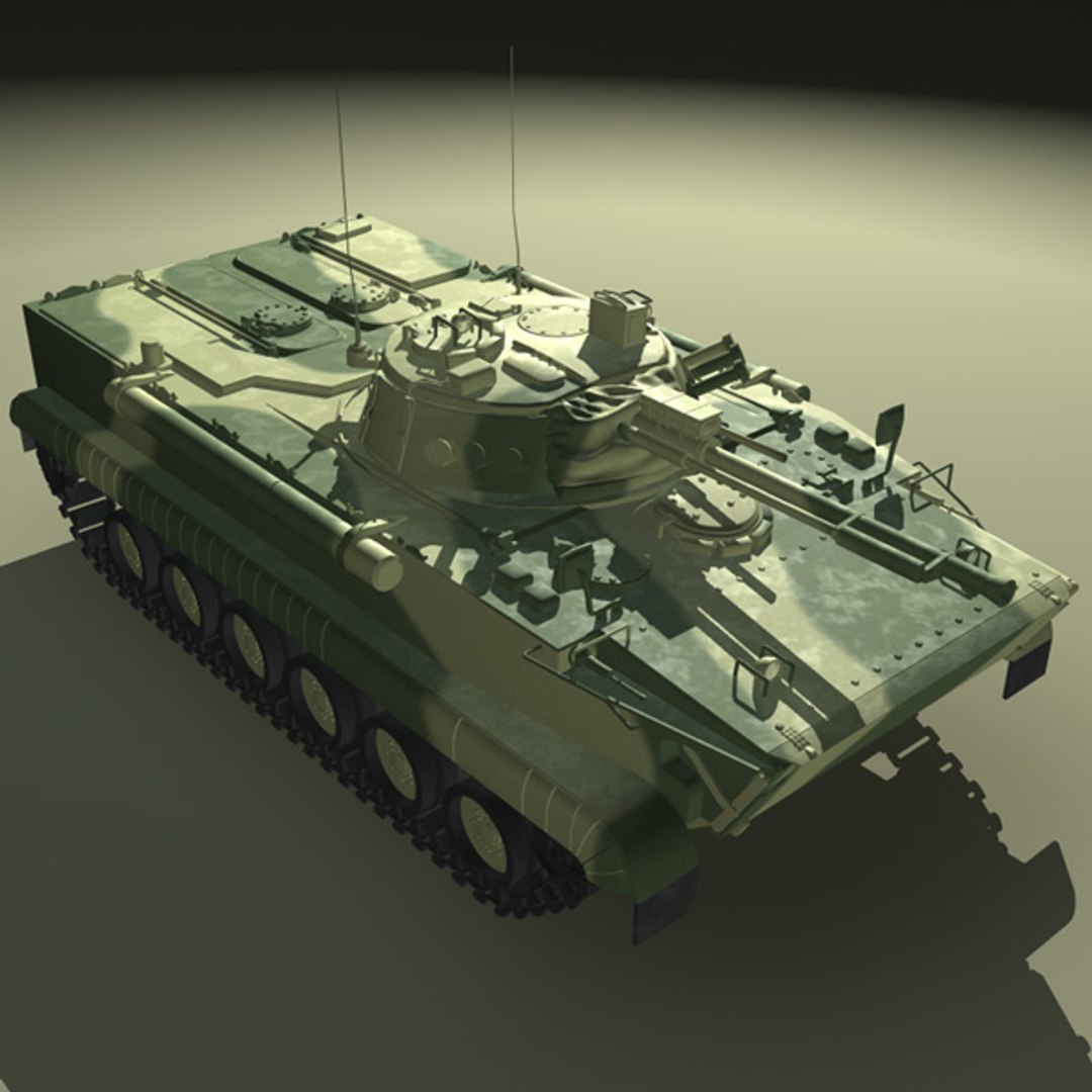 3d Bmp-3 Russian Russia Model