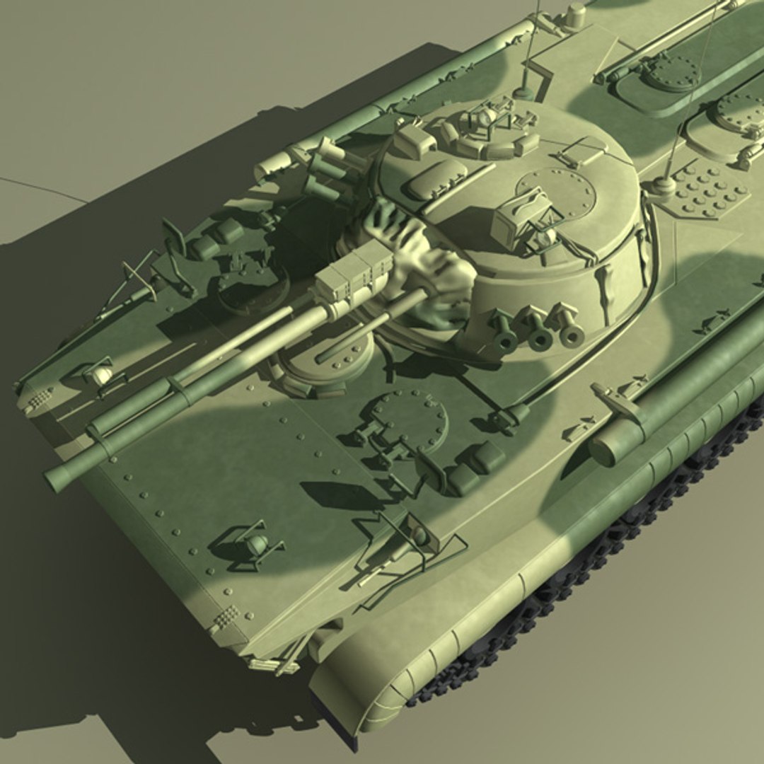 3d Bmp-3 Russian Russia Model