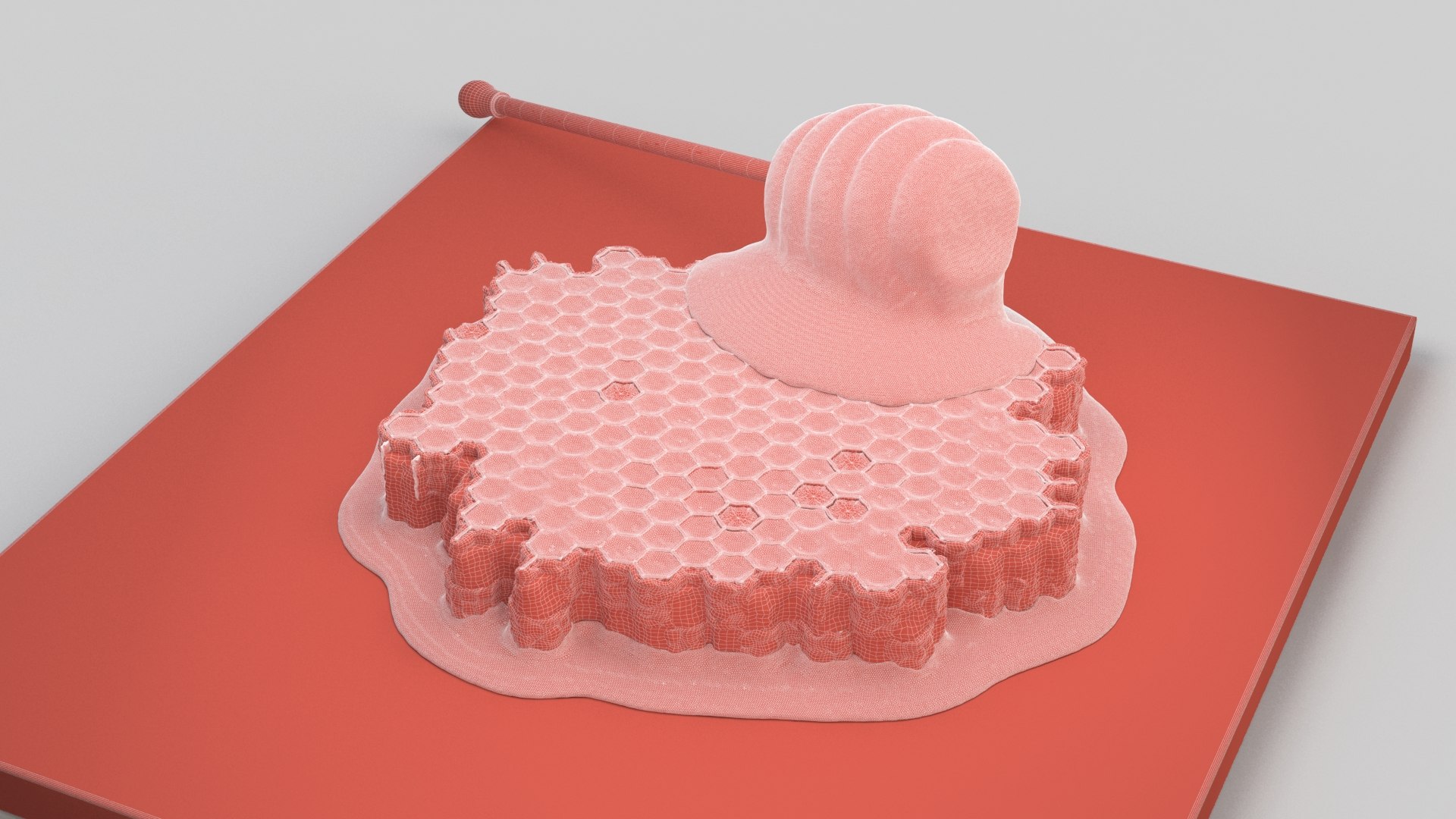 Honeycomb 3D Model 3D - TurboSquid 2122529