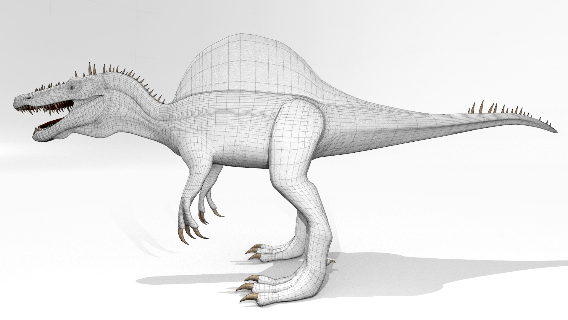 Spinosaurus Aegyptiacus Spino 3d Model