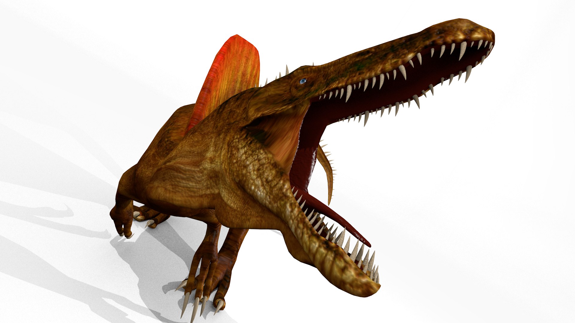 Spinosaurus Aegyptiacus Spino 3d Model