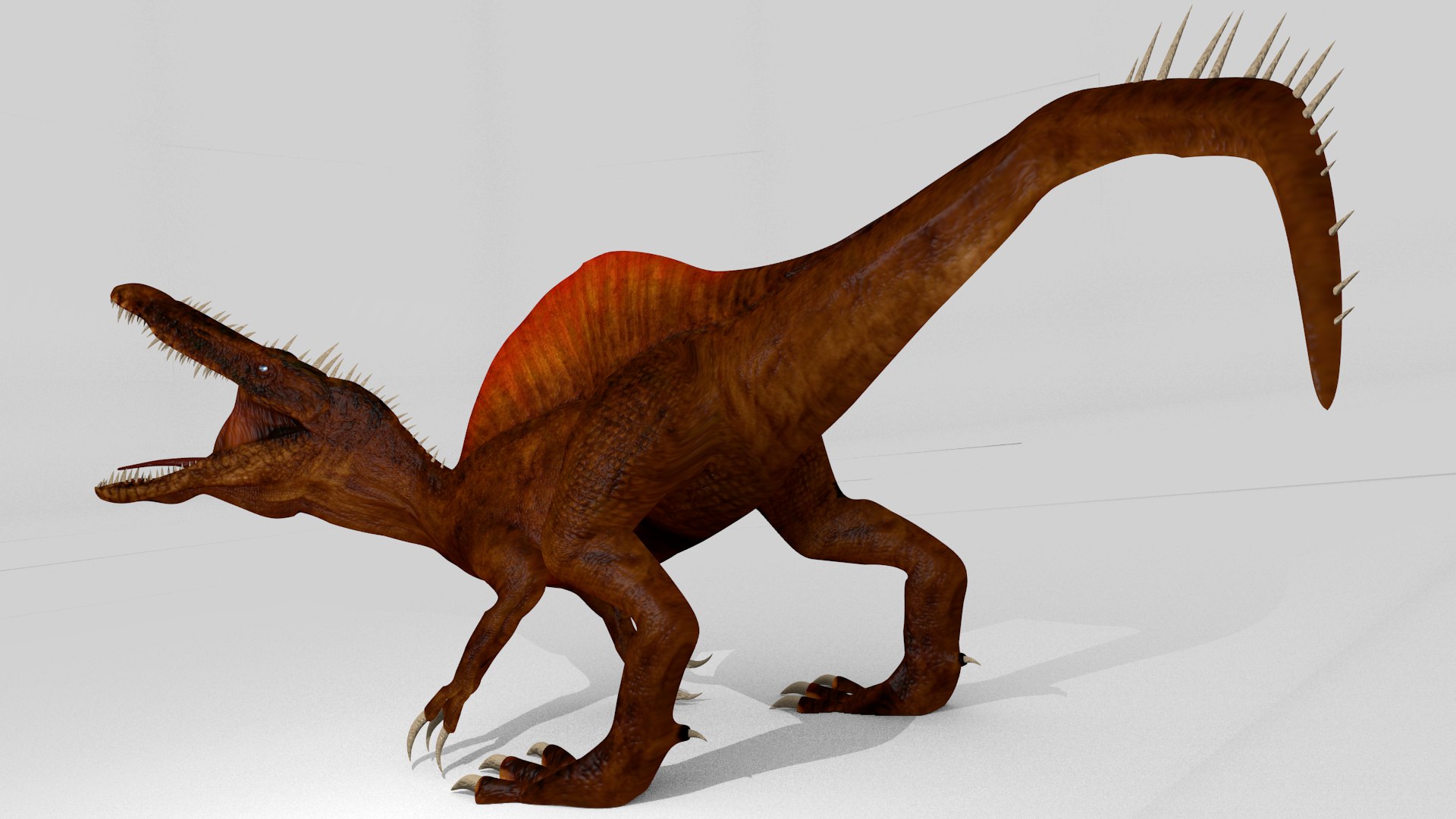 Spinosaurus Aegyptiacus Spino 3d Model