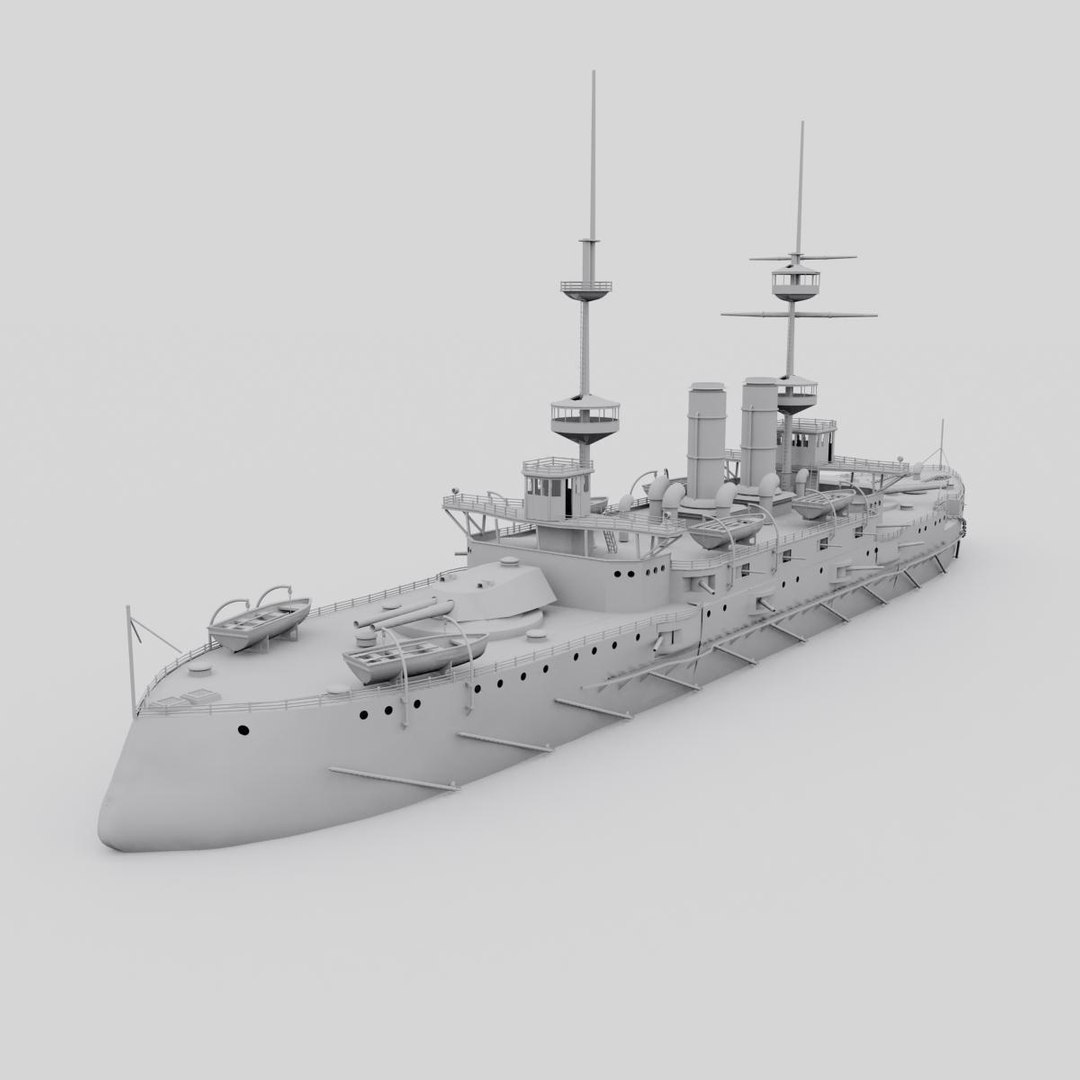 Hms Irresistible 3d Model