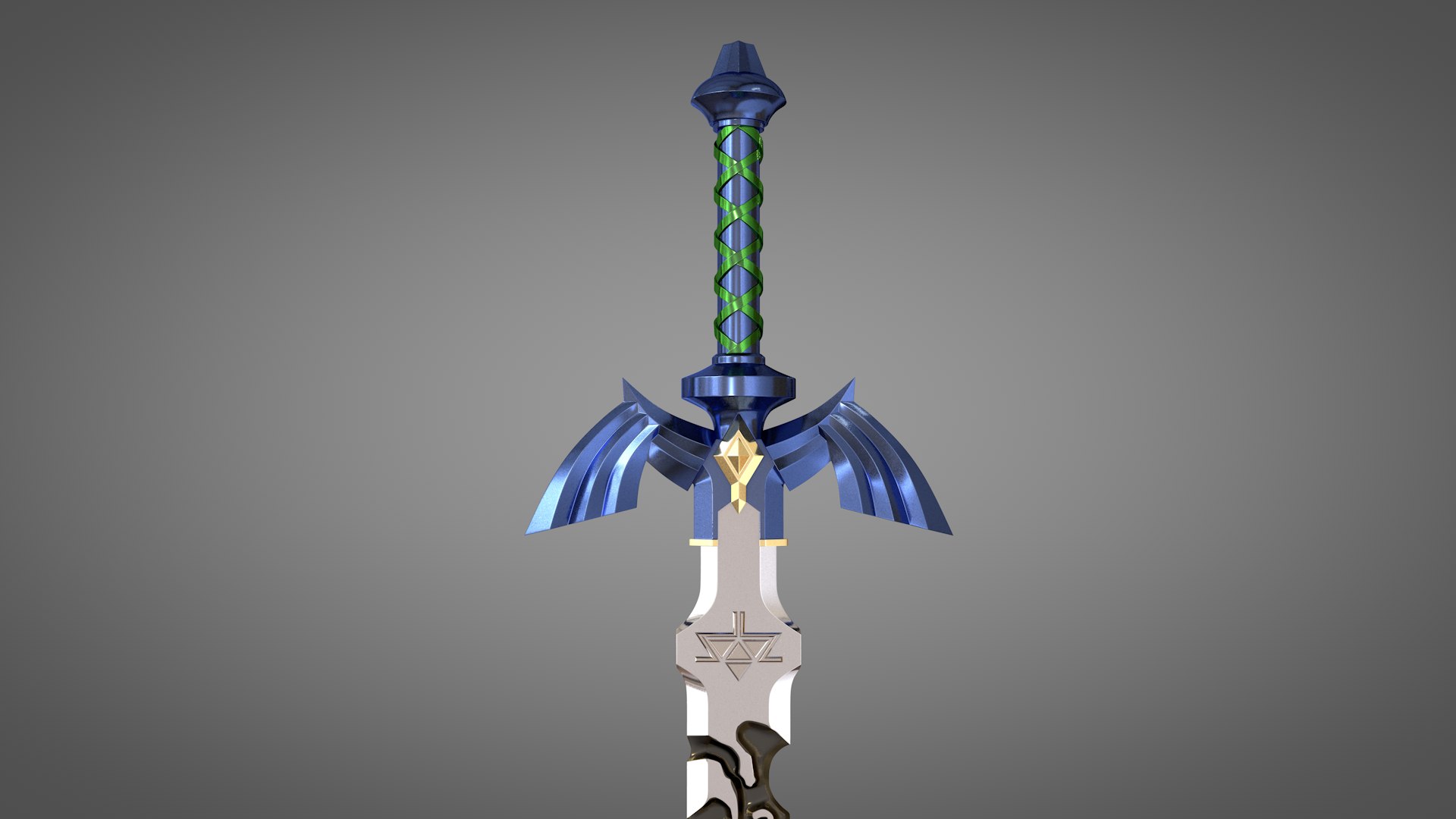 3D Decayed Master Sword - Tears Of The Kingdom Model - TurboSquid 2089686