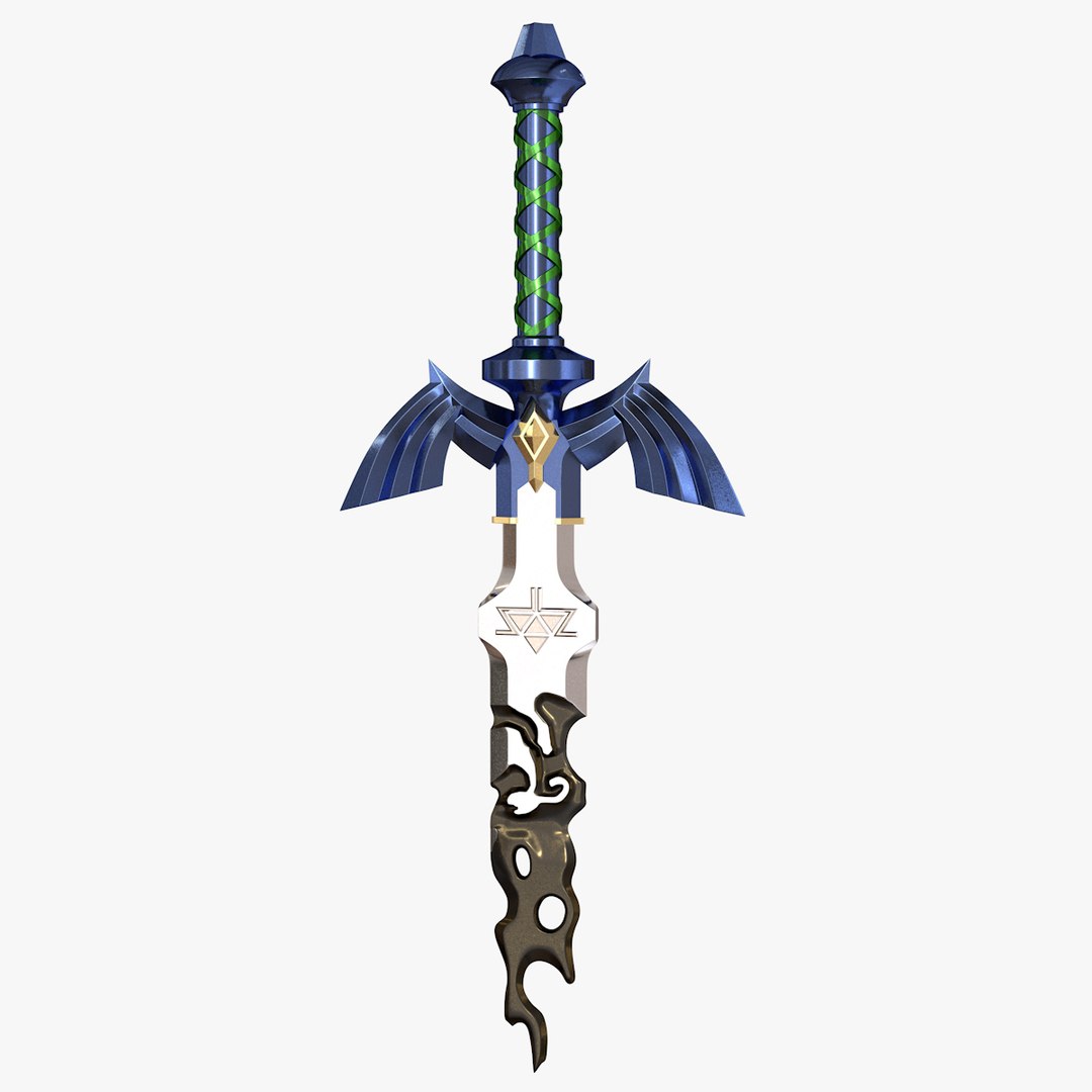 3D Decayed Master Sword model - TurboSquid 2089686