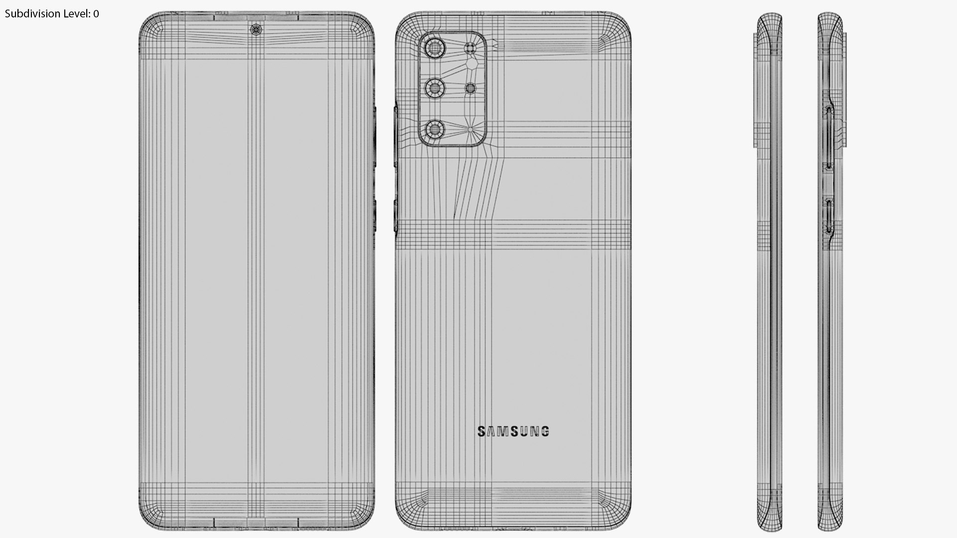 Realistic Samsung Galaxy S20 3D Model - TurboSquid 1509119