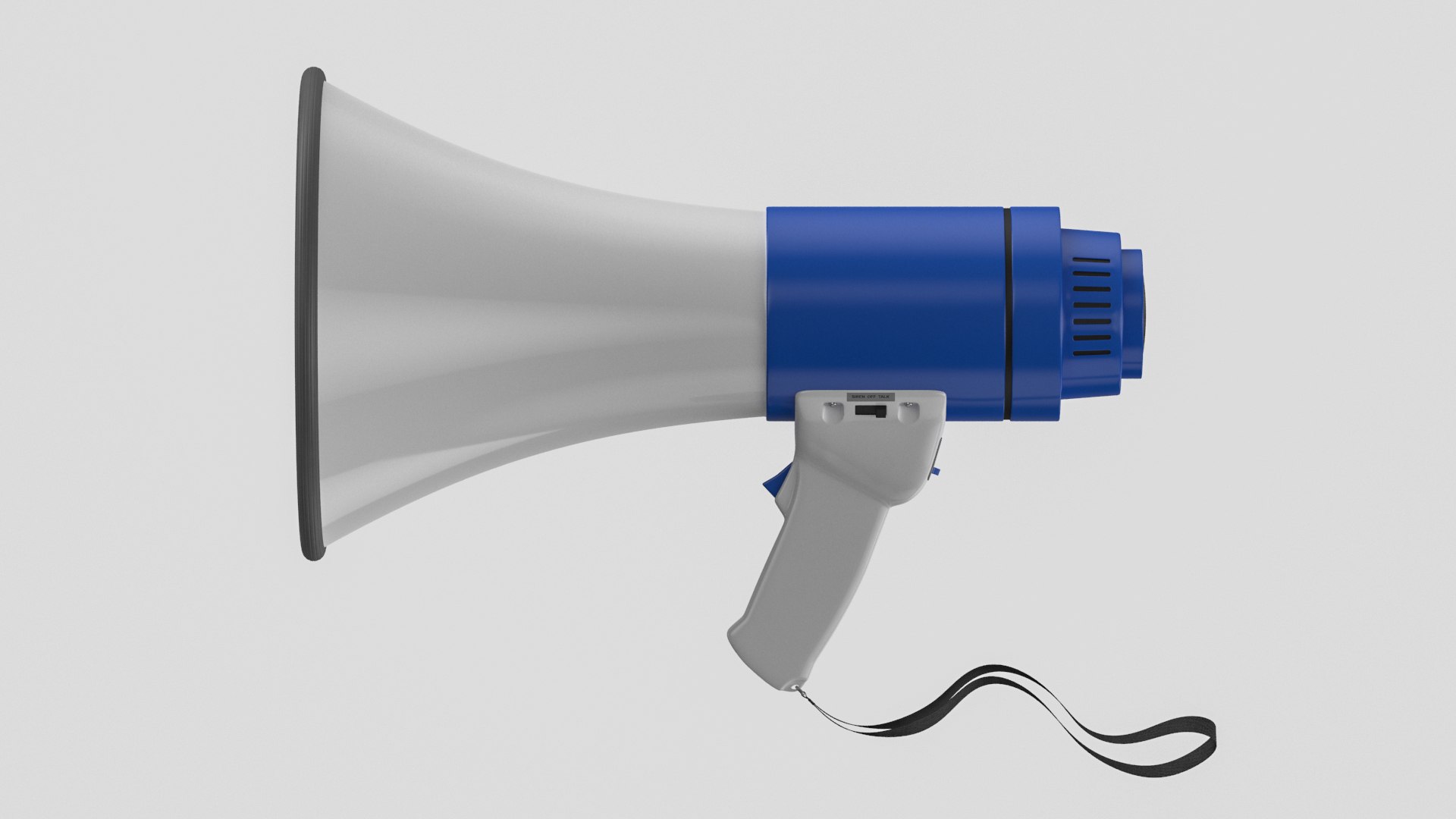 3D Megaphone 01 - TurboSquid 1857116