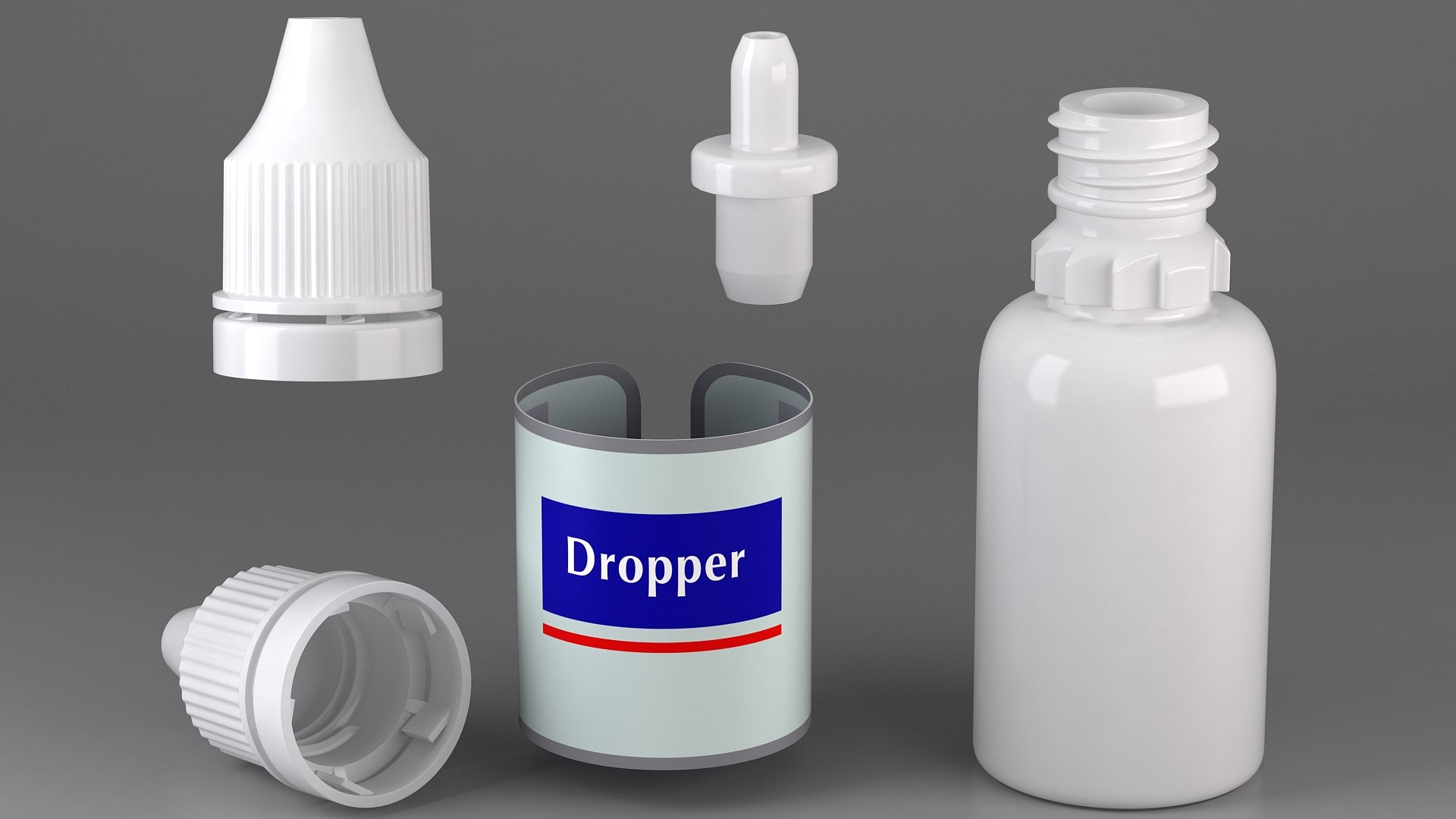 Dropper 3D model - TurboSquid 1741854