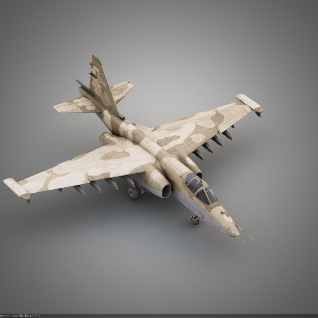 Shukoi Su-25 Frogfoot Obj