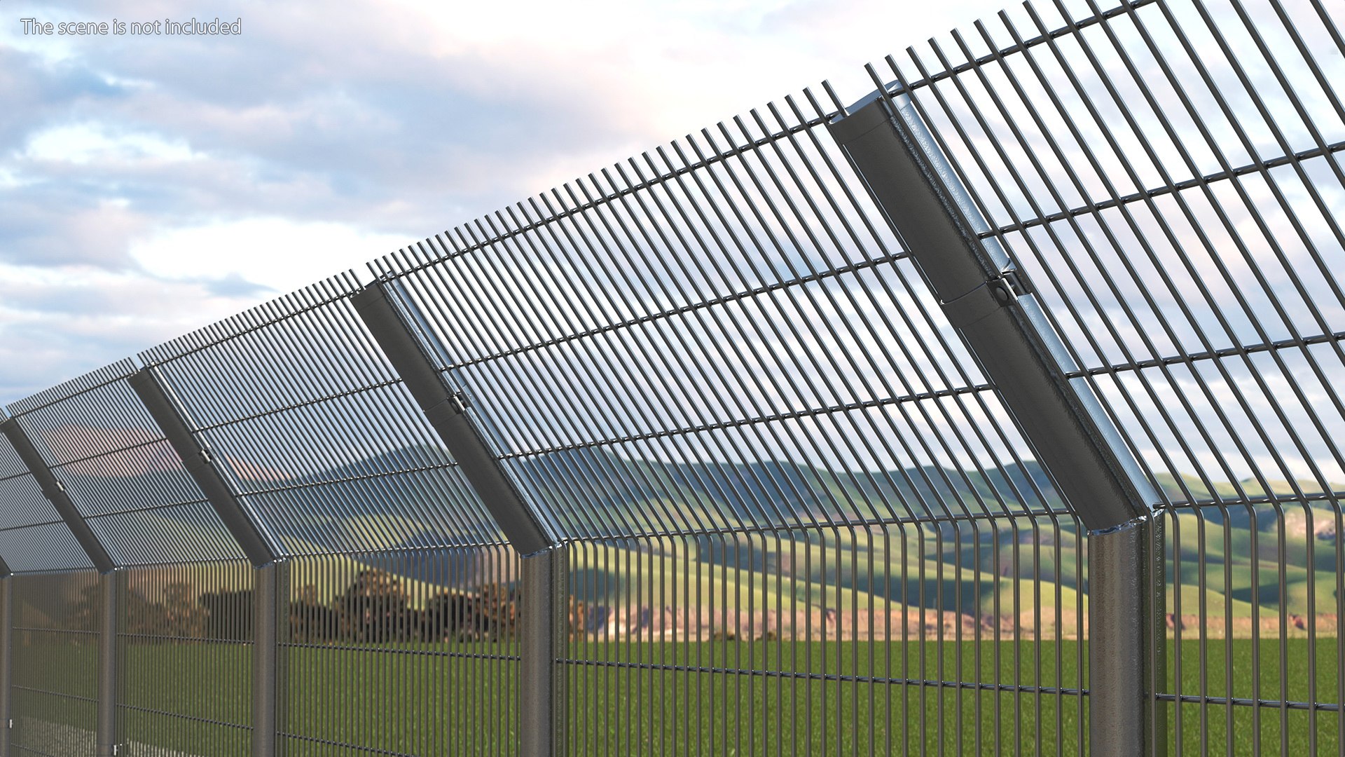 3D Model Mesh Fence - TurboSquid 1954853