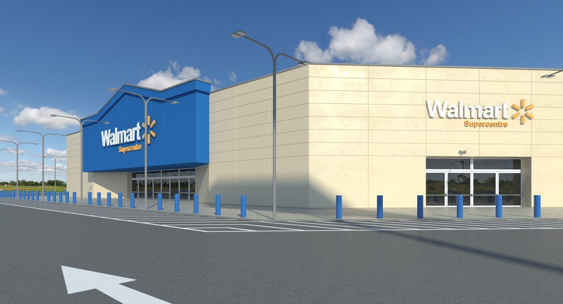 3ds Max Walmart Realistic