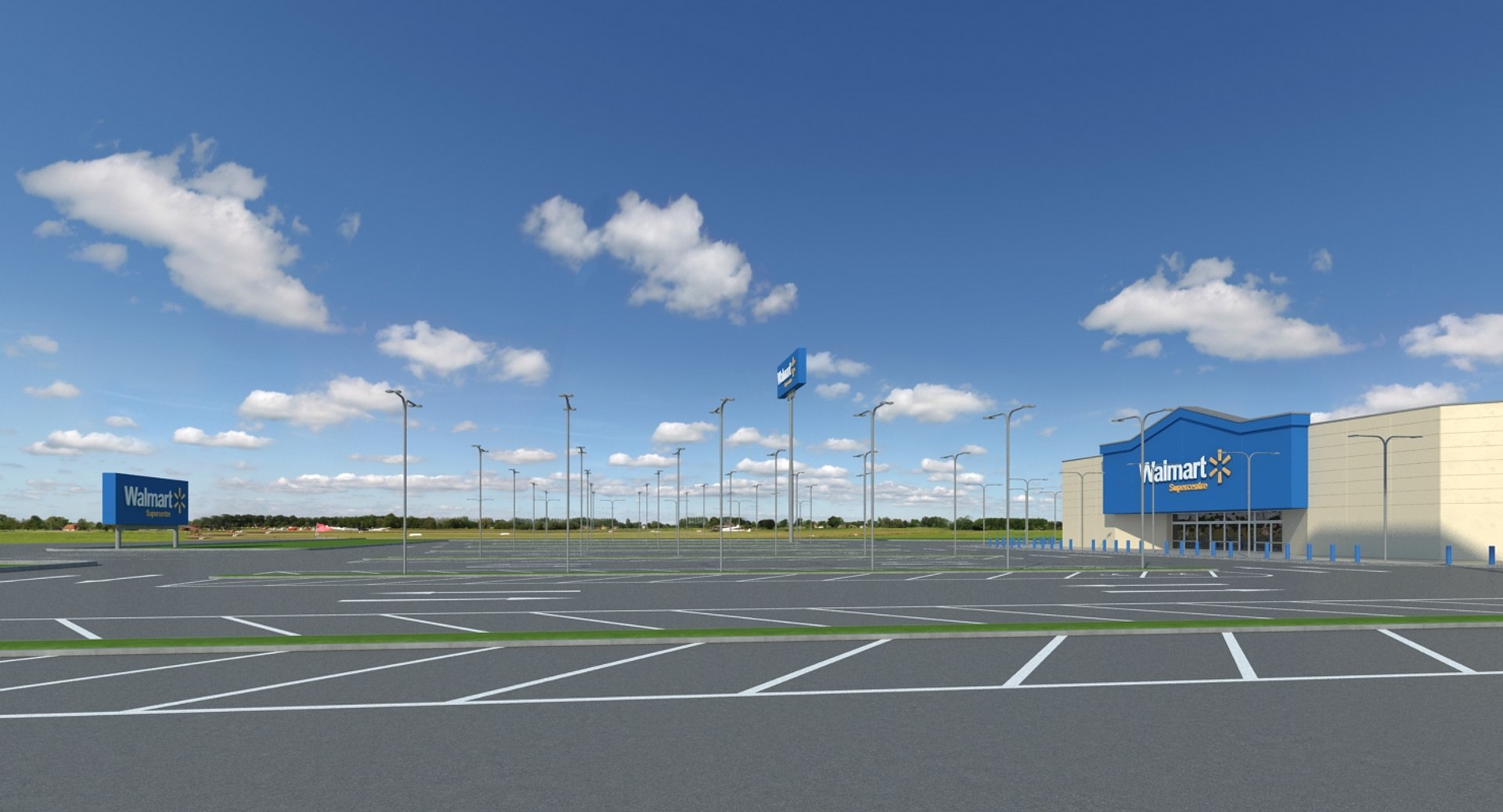 3ds Max Walmart Realistic