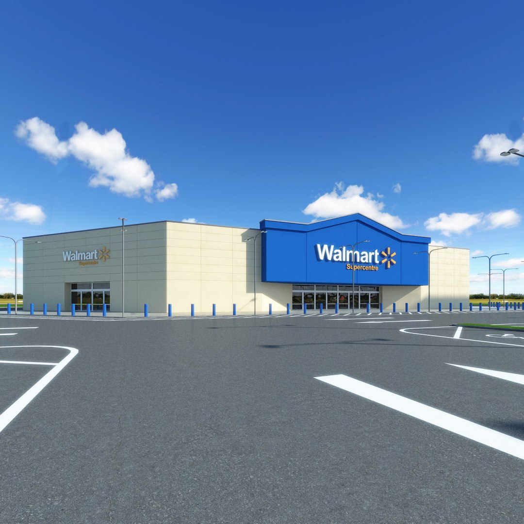 3ds Max Walmart Realistic