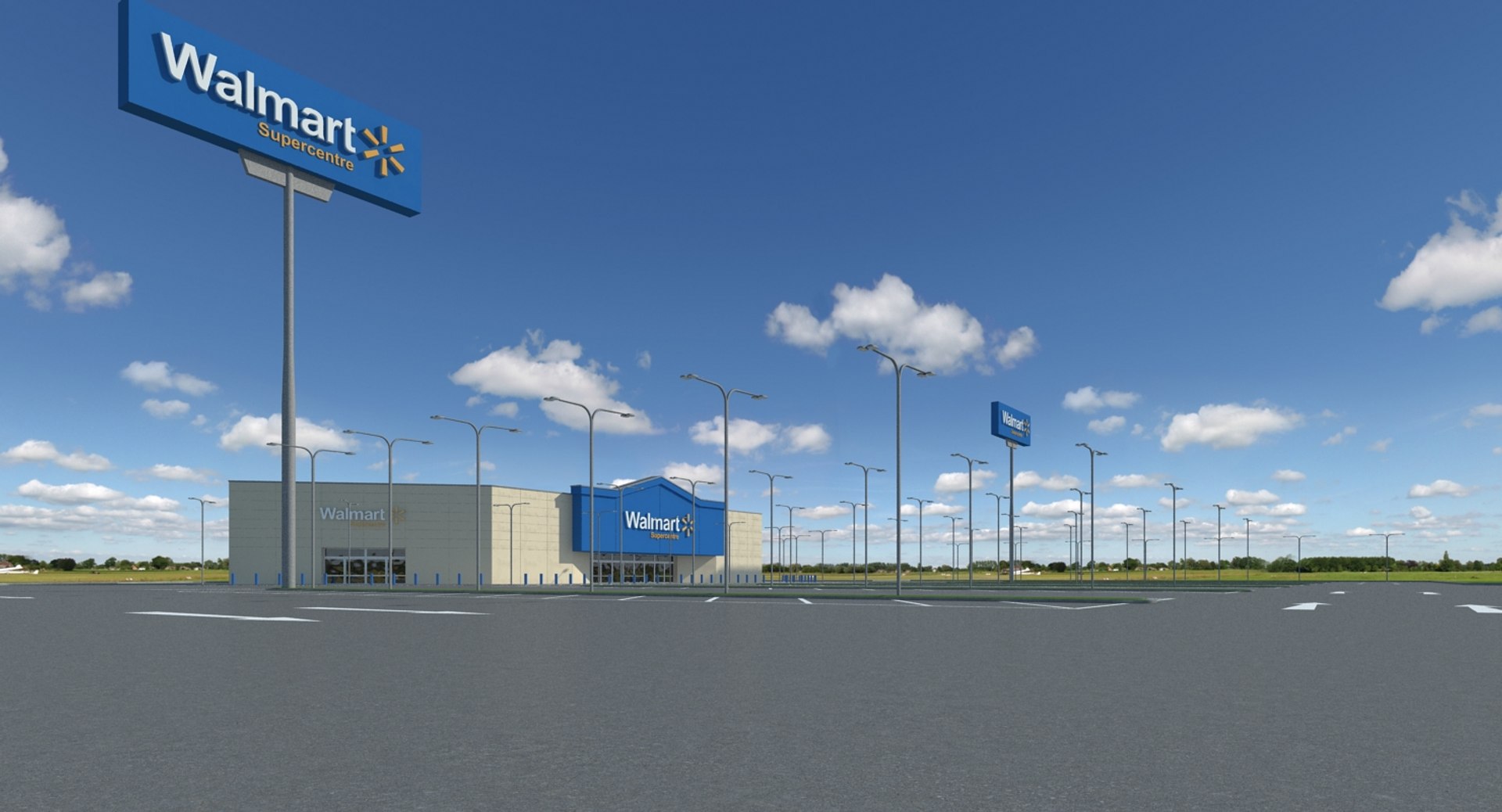 3ds Max Walmart Realistic